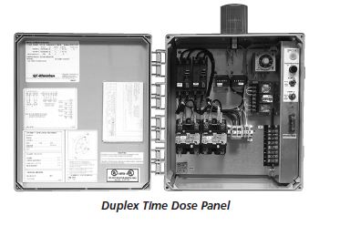 D1TD107 | Goulds Duplex Time Dose Panel